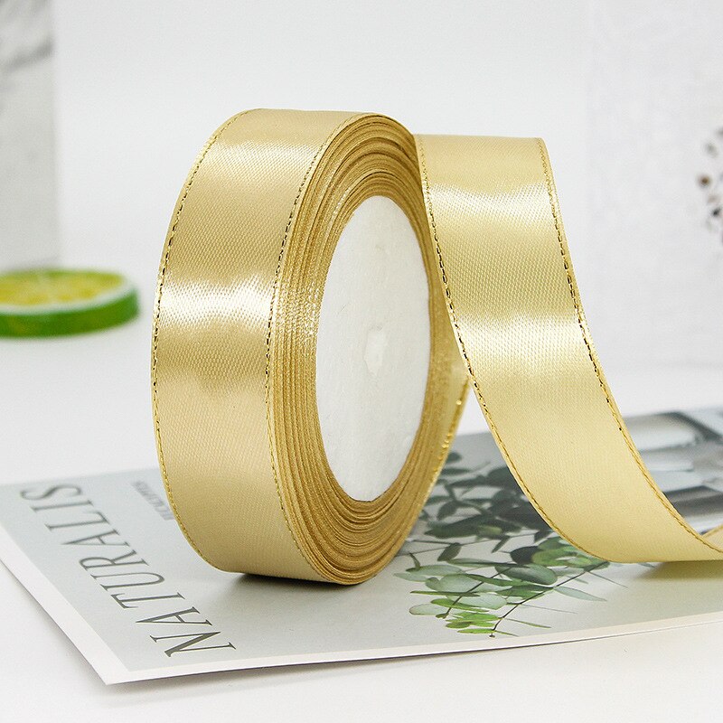 25mm 22meter Gold Ribbon Reusable Baking Pastry Bo... – Grandado
