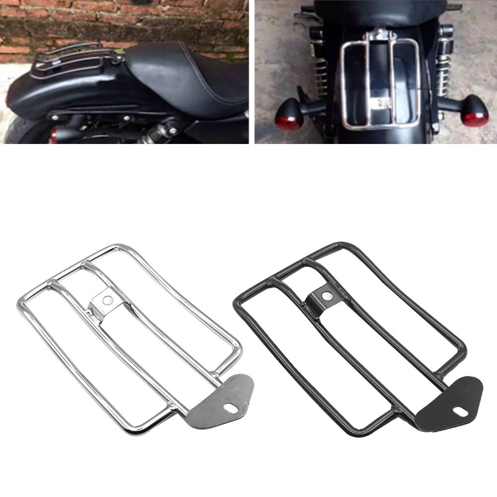 Motorcycle Rear Seat Luggage Retro Rear Tail Rack ... – Grandado