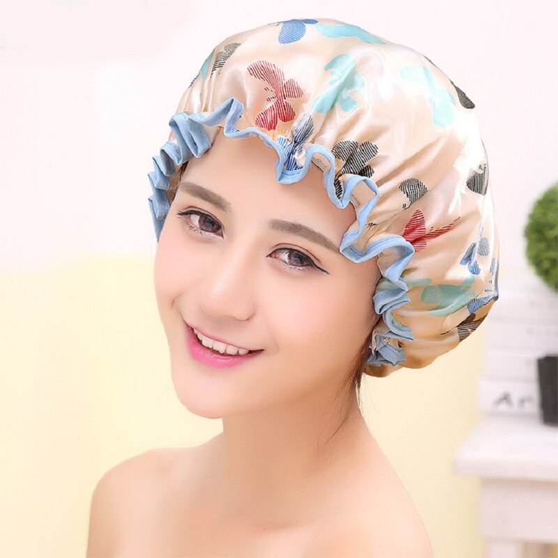 Shower cap woman Bonnet de douche femme , shower c... – Vicedeal