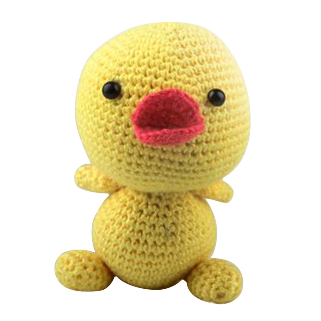Yellow Duck Crochet Kit Amigurumi Toy Crochet Knit... – Vicedeal