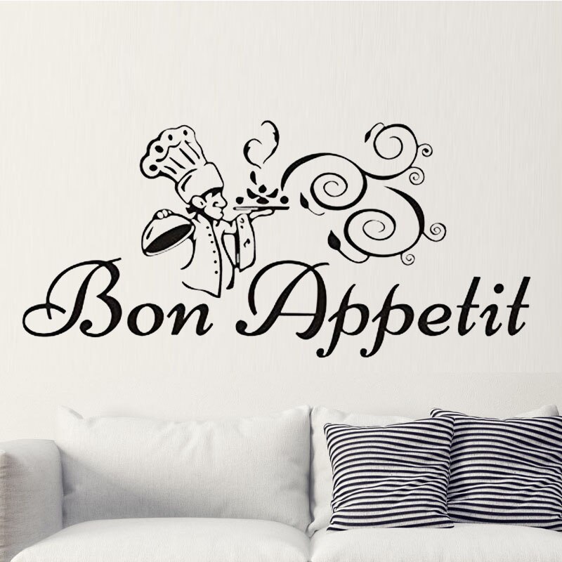 DIY Dining Cook Removable Room Quote Wall Stickers... – Grandado