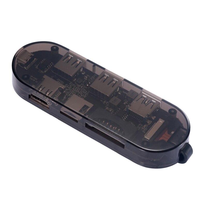 Usb c hubb till usb 3.0 tf sd läsare hdmi vga rj4... – Vicedeal