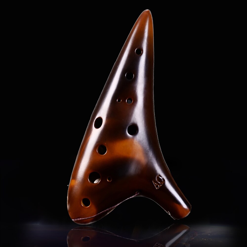 Ocarina Classical Blue 12 Holes Ocarina Alto C Mus... – Vicedeal