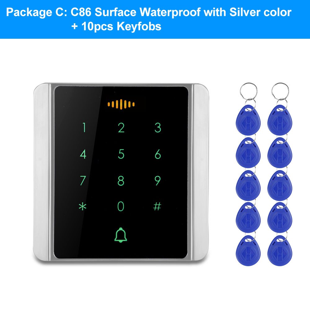125KHz Access Control Keypad RFID Keyboard Touch M... – Grandado