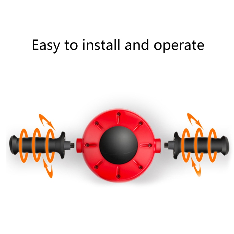 360 Degrees Abdominal Wheel Ab Roller Muscle Train... – Vicedeal