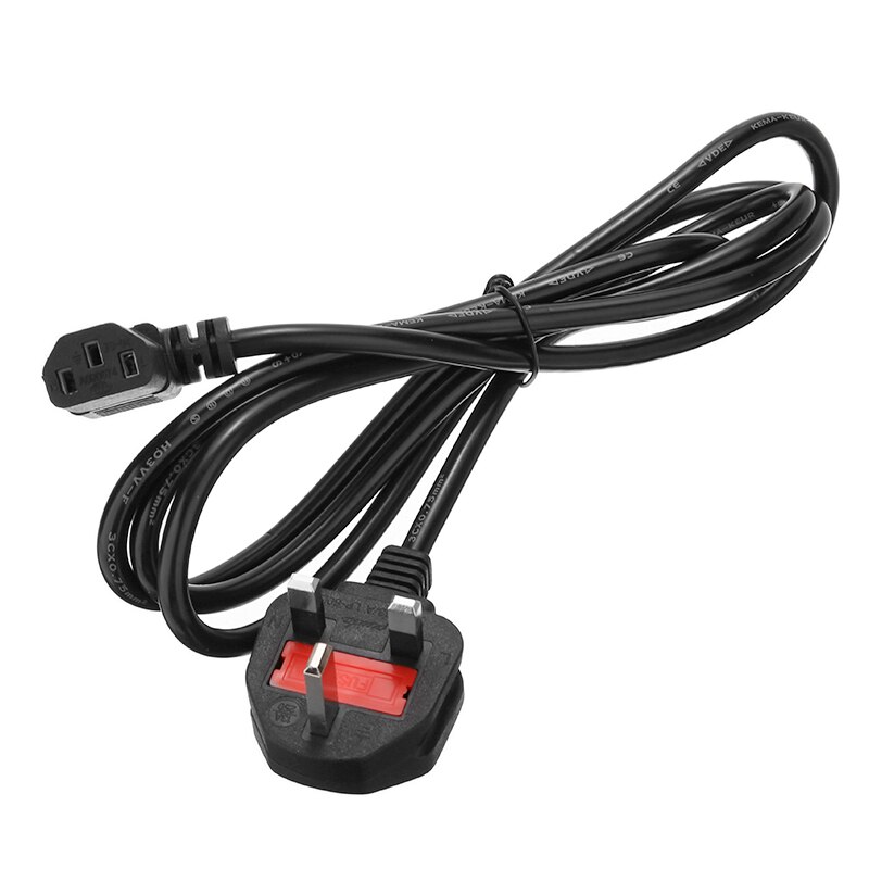 1PC 3 Pin Right Angle Kettle Lead Cable Power Cord... – Grandado