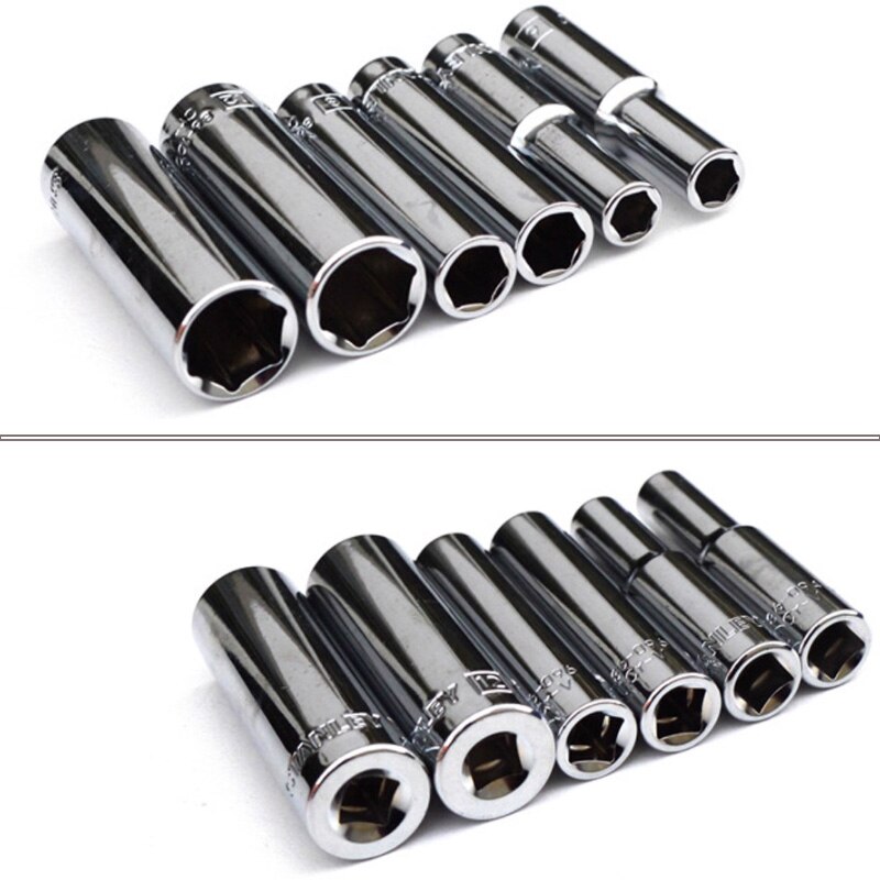 Stanley 1-Piece 6PT 1/4 drive metric deep socket w... – Grandado