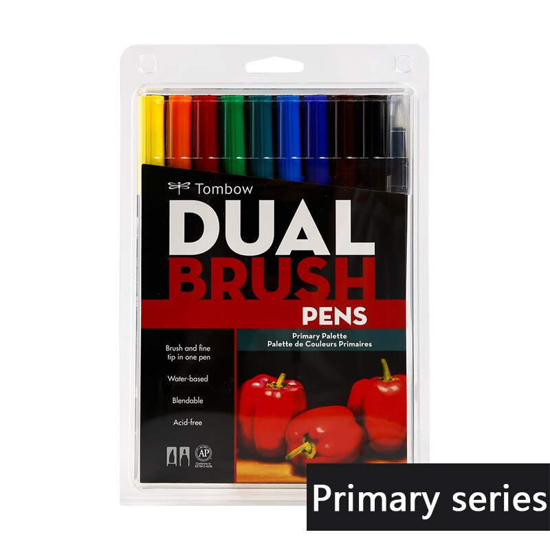 Japan Tombow Brush Pen Art Markers Set Smooth Wate... – Vicedeal
