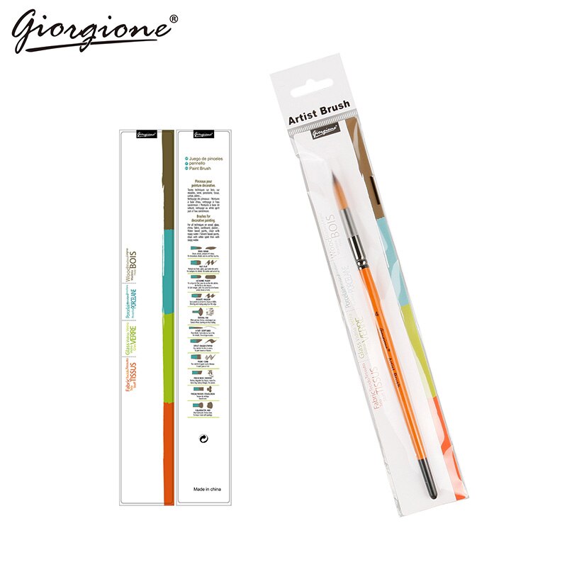 Giorgione Watercolor Painting Brush Round Tips Nyl... – Grandado