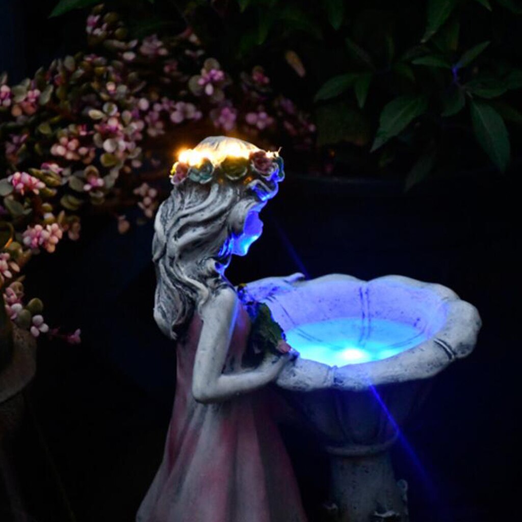 Garden Statue Art Outdoor Decorations Large Solar ... – Vicedeal