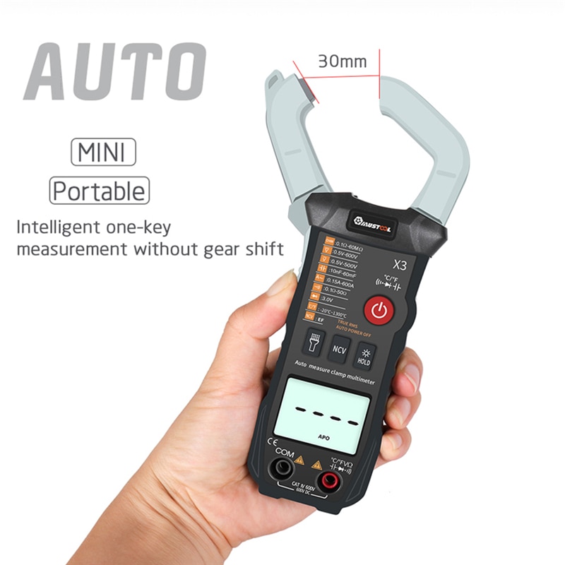 MUSTOOL X3 Fully Intelligent True RMS Clamp Meter ... – Vicedeal