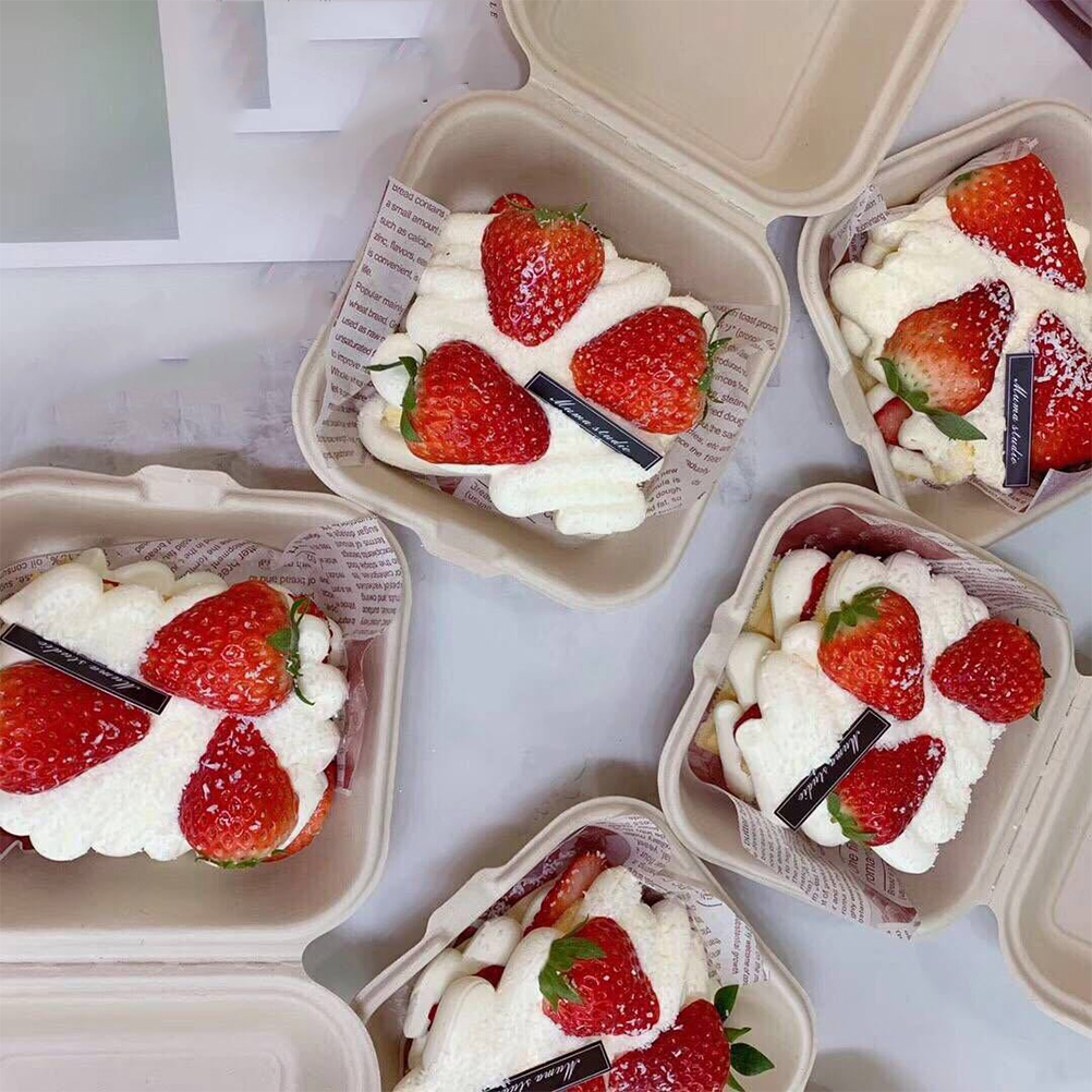 50 stuks Verpakking Dozen Pulp Hoogwaardige Wegwer... – Vicedeal