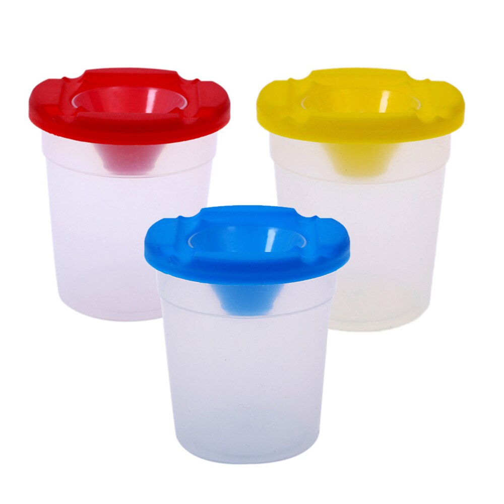 10pcs with Colored Lids Assorted Color Spill-Proof... – Grandado