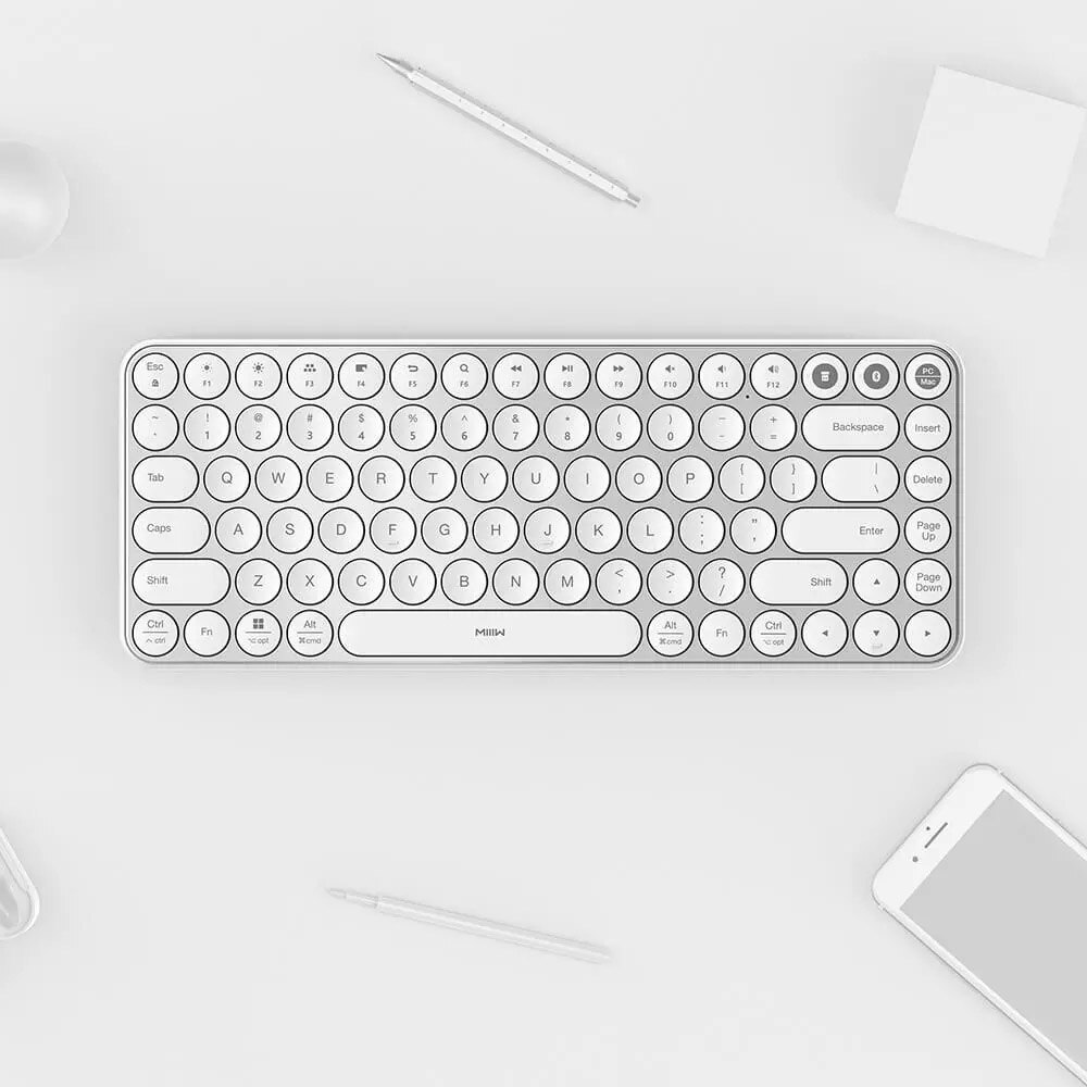 Xiaomi MIIIW Mini Bluetooth Dual Mode Keyboard 85 ... – Grandado
