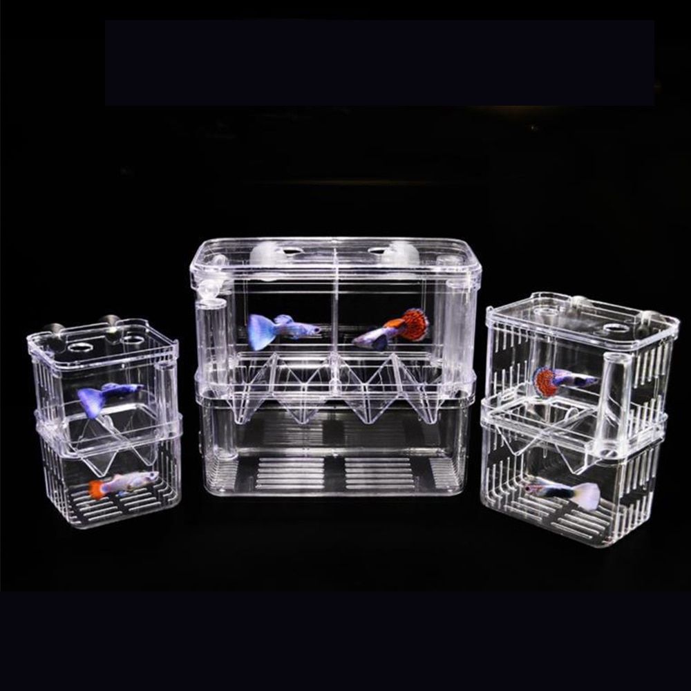 Aquarium vis ei kweekkast isolatie acryl zelfdrijv... – Vicedeal