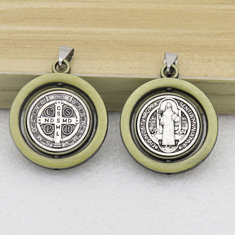 1PC Christian Cross Keychain Metal Catholic Pendan... – Grandado