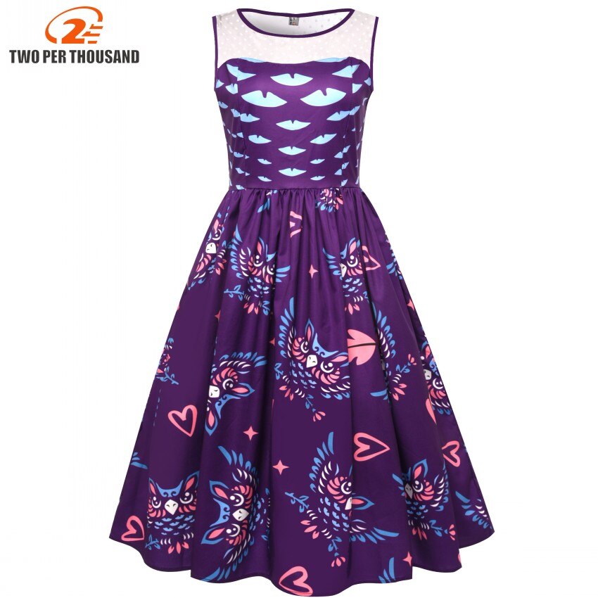 Aankomst Kant Insert Vintage Jurk Vrouwen Paarse U... – Grandado