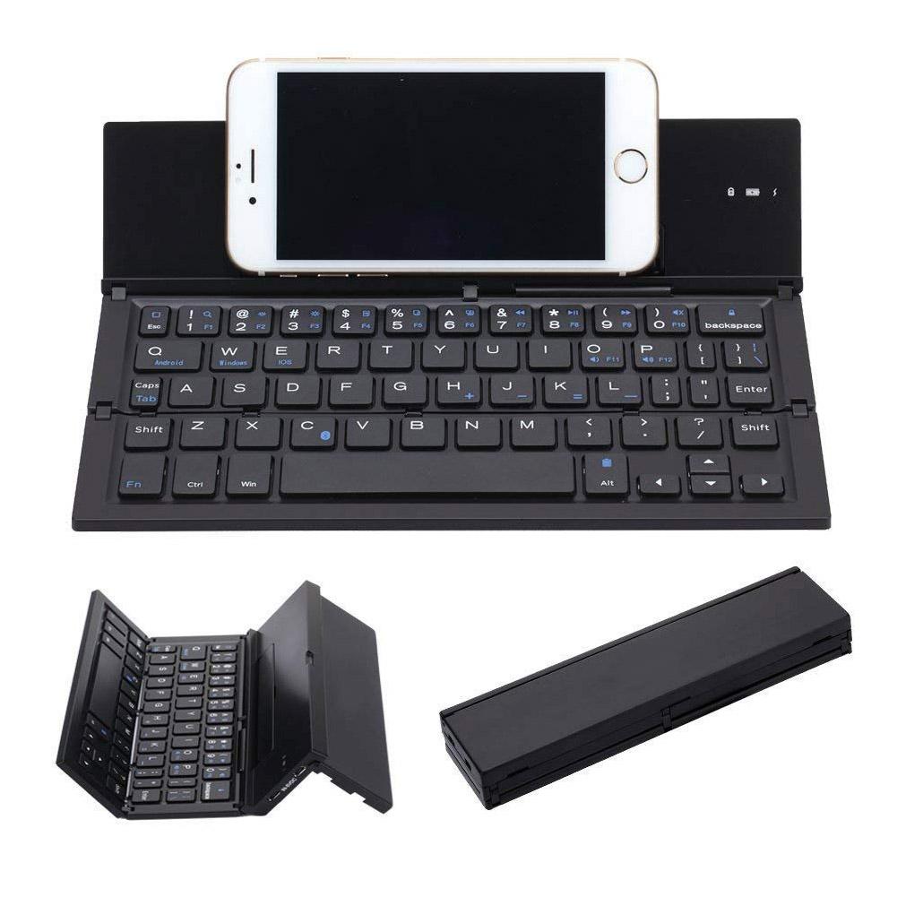 Mini Triple Foldable Wireless Bluetooth Keyboard U... – Grandado