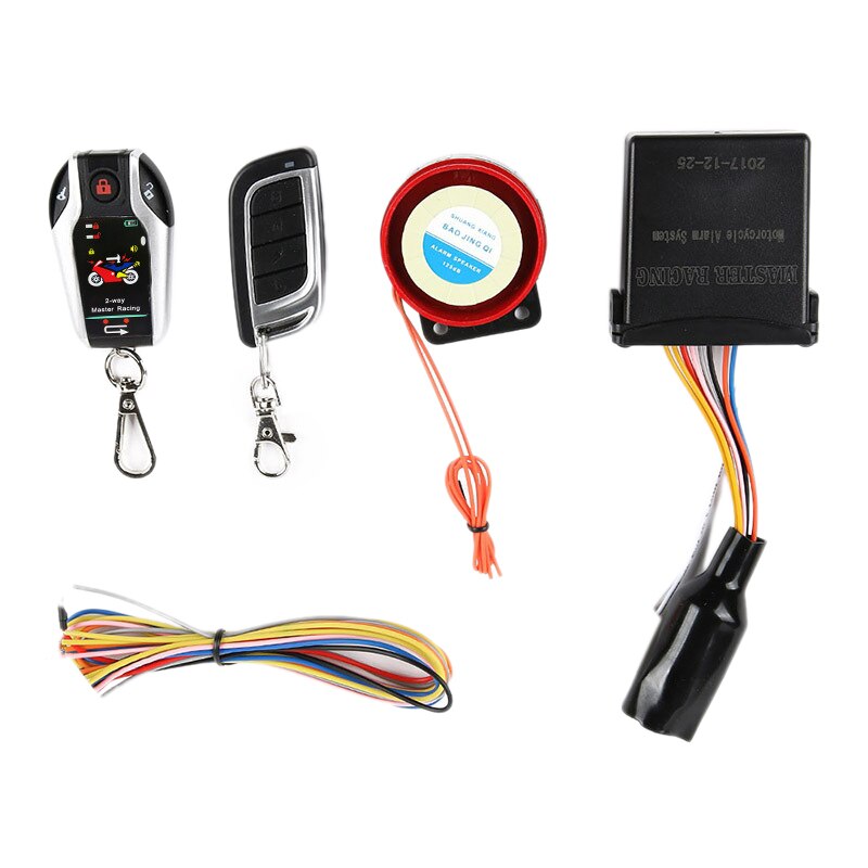 Universal 12v motorcykel tyverisikring to-vejs ala... – Grandado