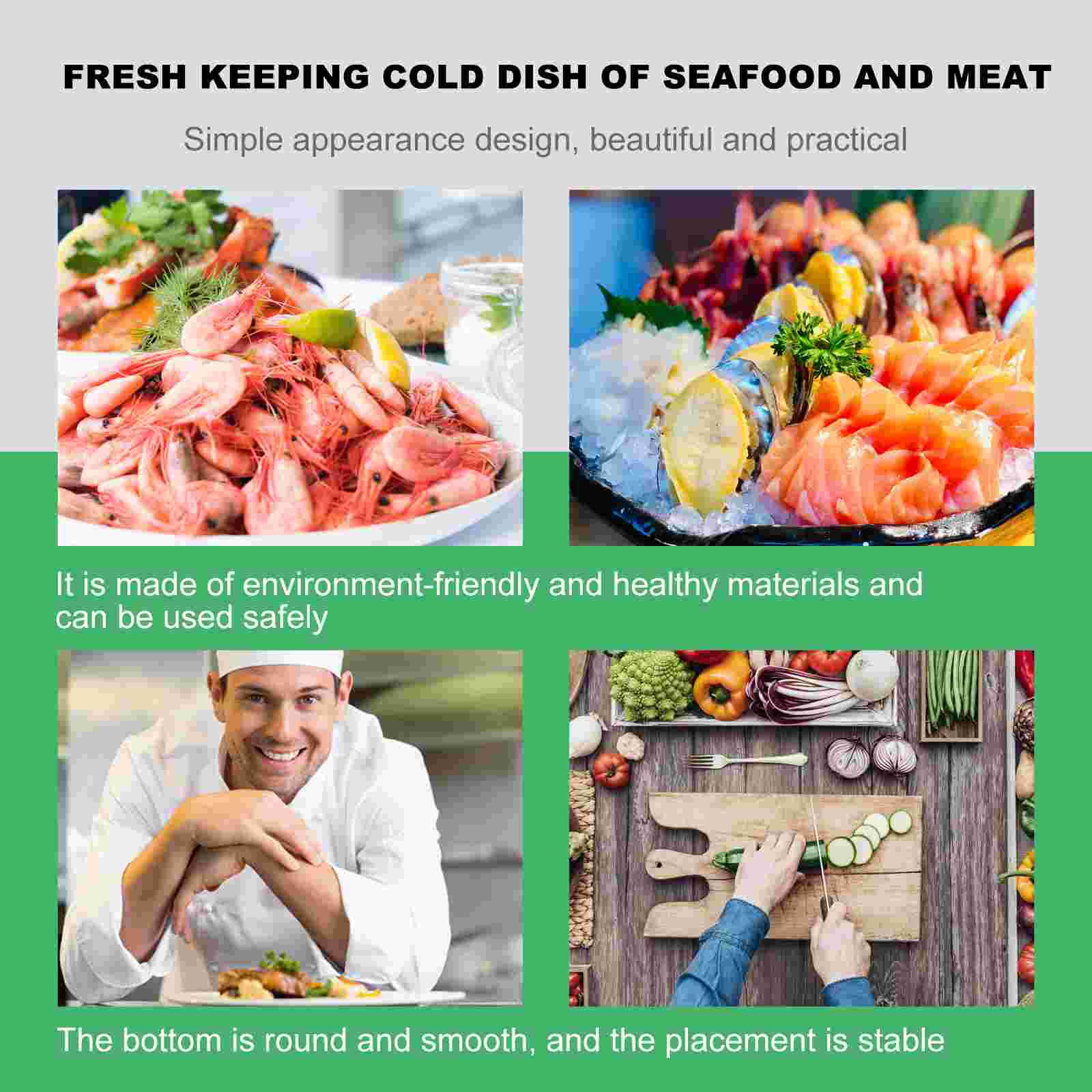 1pc Home Restaurant Dish Food Service Plate Molecu... – Grandado