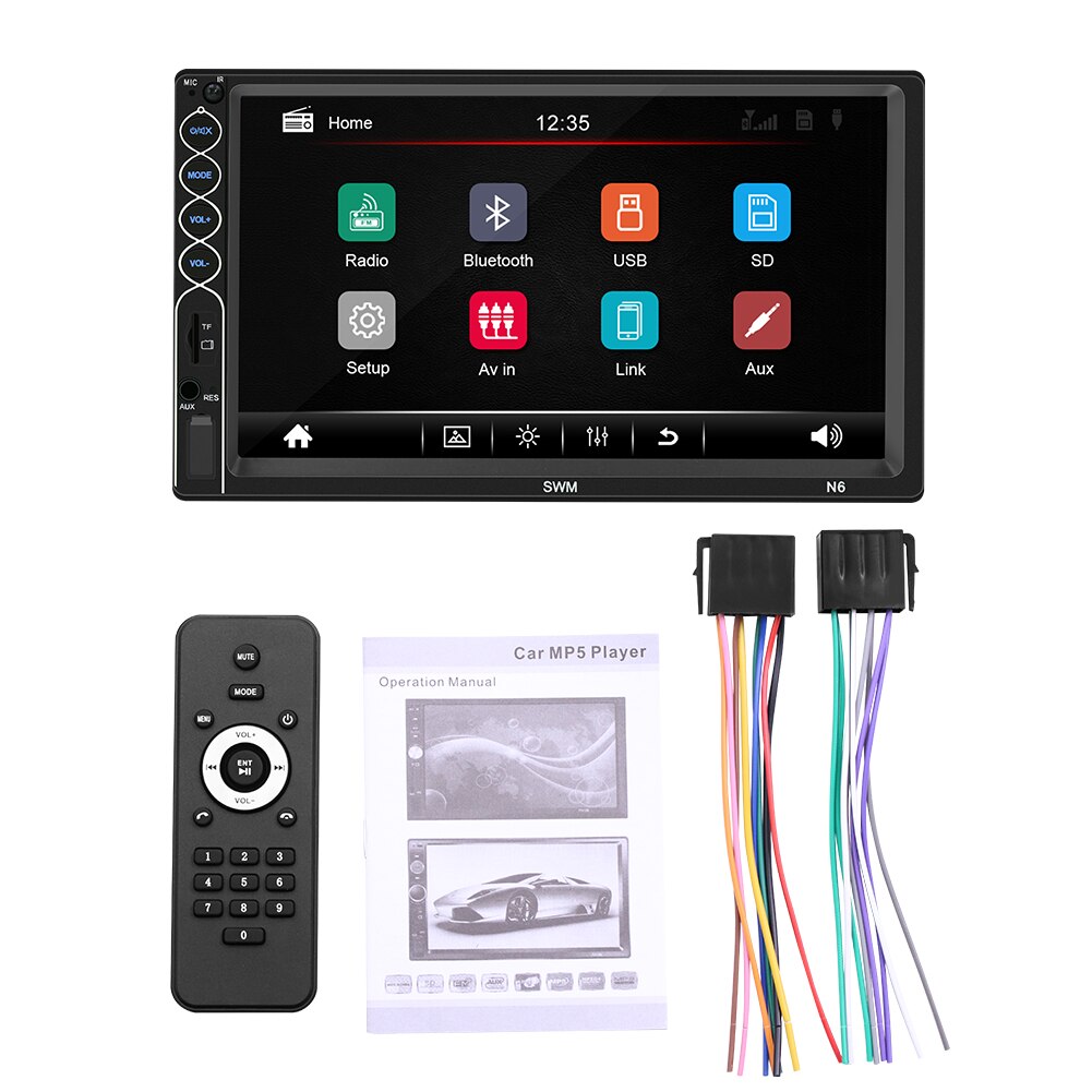 Mirrorlink-central multimídia automotiva, 2 din, 7... – Grandado
