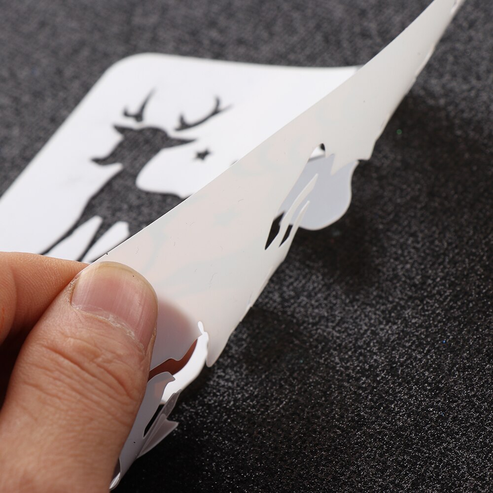 Kerst DIY Craft Hollow Gelaagdheid Stencils Voor M... – Grandado
