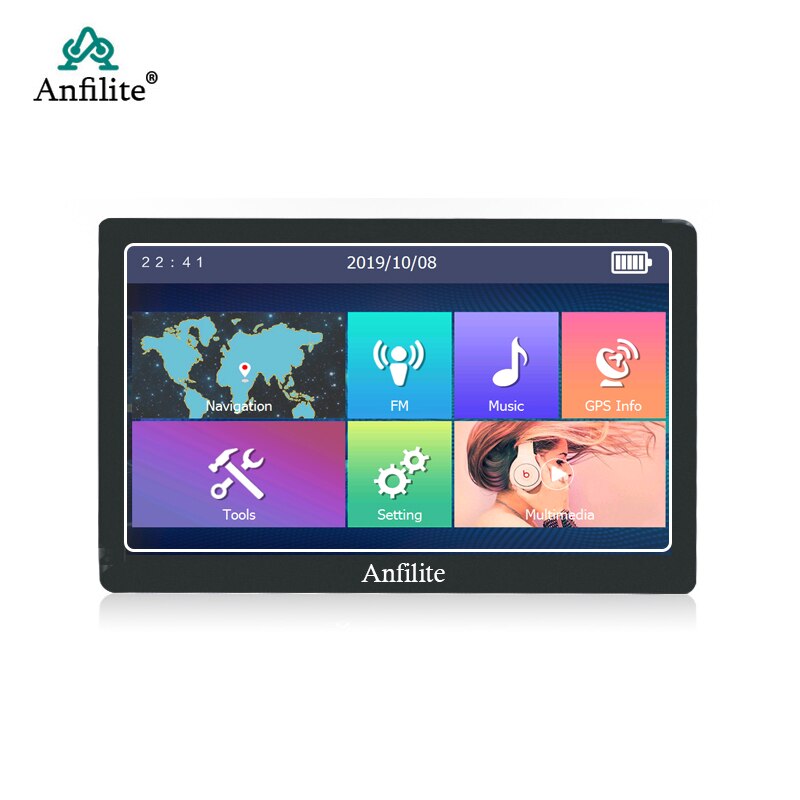 Anfilite 7 inch HD Car GPS Navigation Sat Nav 256M... – Vicedeal