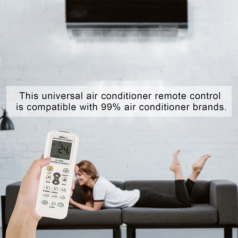 Universal Air Conditioning Remote Control LCD Disp... – Grandado