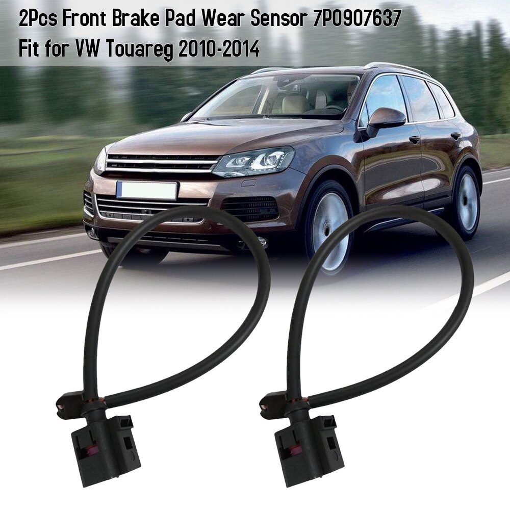 2 stuks Front Remblokslijtage Sensor 7P0907637 Fit... – Grandado