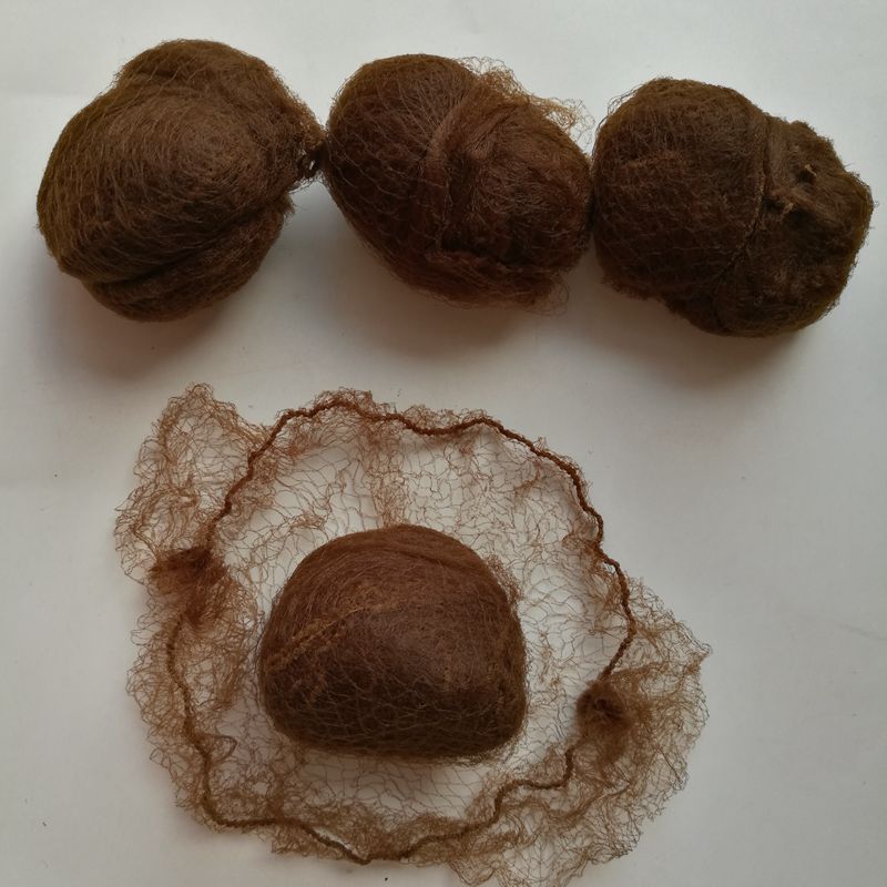 100 stks Bruin Nylon Haarnetjes voor Haar Zorgzame... – Grandado