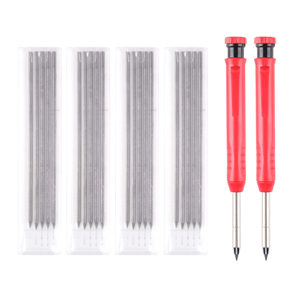 Solid Carpenter Pencil with Refills Set Mechanical... – Vicedeal