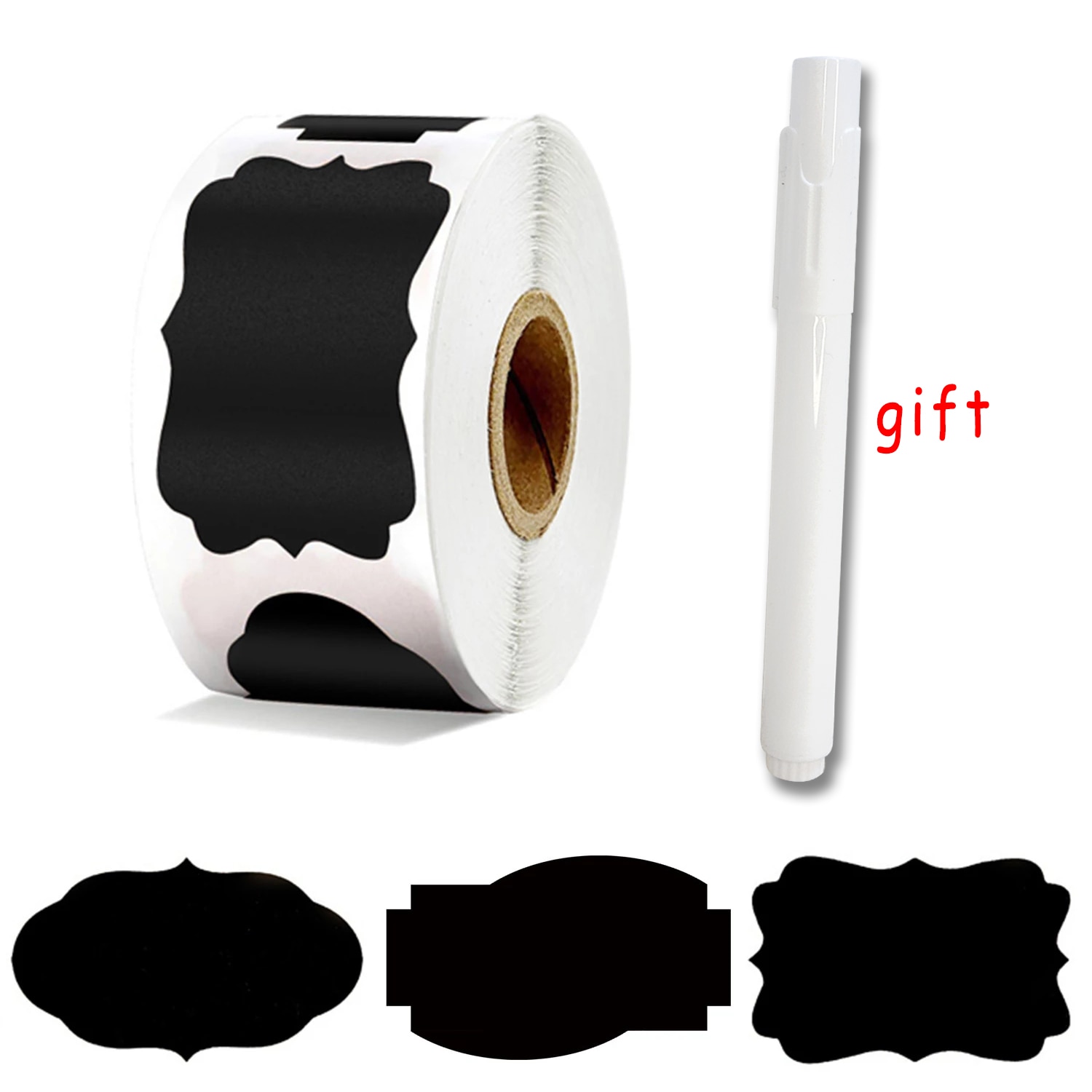 Chalkboard Labels sticker 300Pcs/Roll for Househol... – Grandado