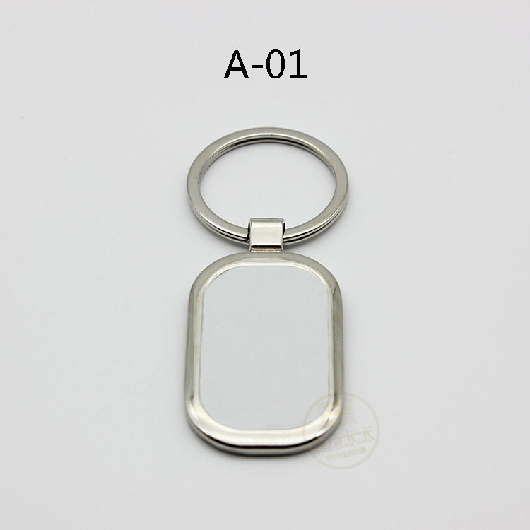 10pcs/lots Sublimation Blanks Metal Key Rings Key ... – Grandado