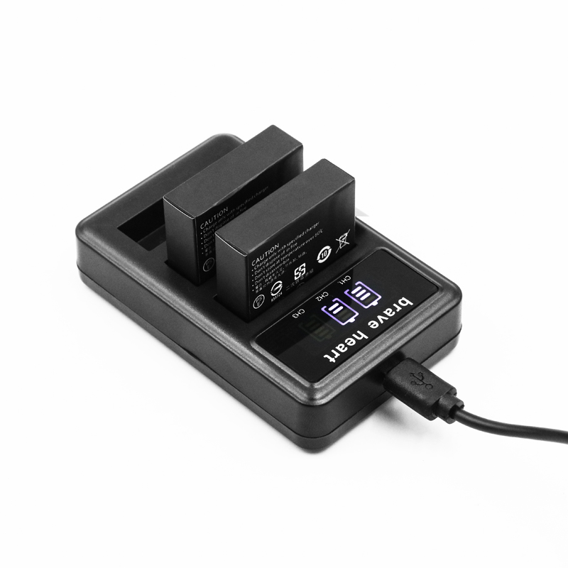 3.7v 1600mAh Gopro Hero 4 Battery AHDBT-401 + 3lot... – Grandado