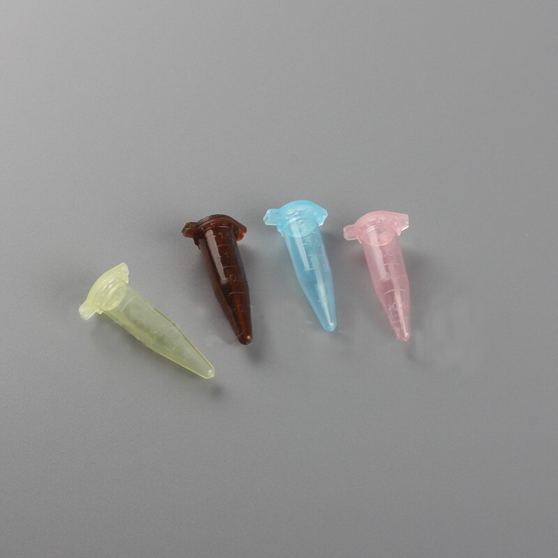 500pcs/lot 1.5ml Colourful Plastic centrifuge tube... – Grandado