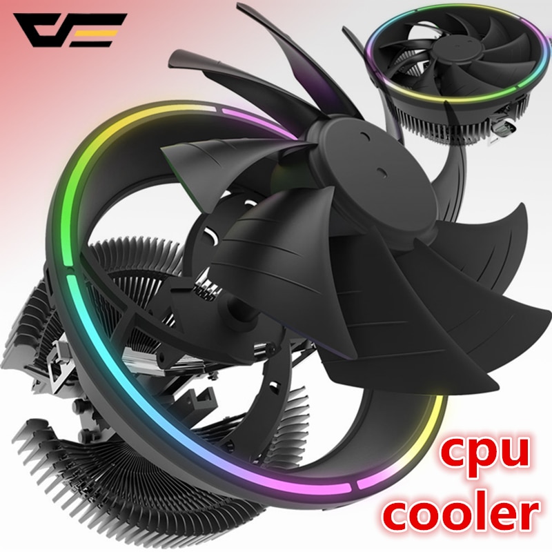 darkFlash Aigo CPU Cooler LED 120MM CPU Cooling Fa... – Grandado