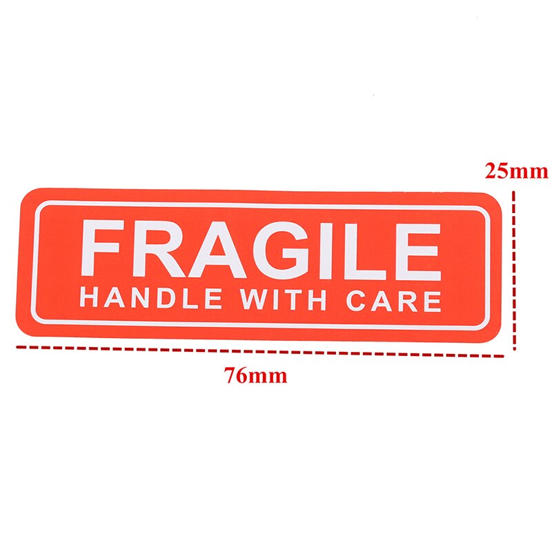 50/150Pcs 1 x 3 inch Fragile Label Stickers Handle... – Grandado