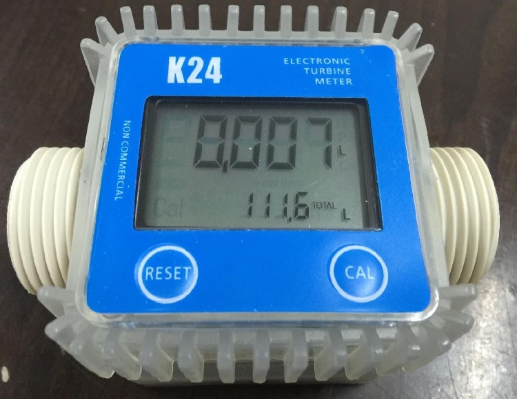 K24 10-120L / MIN turbo electronic flowmeter Diese... – Vicedeal