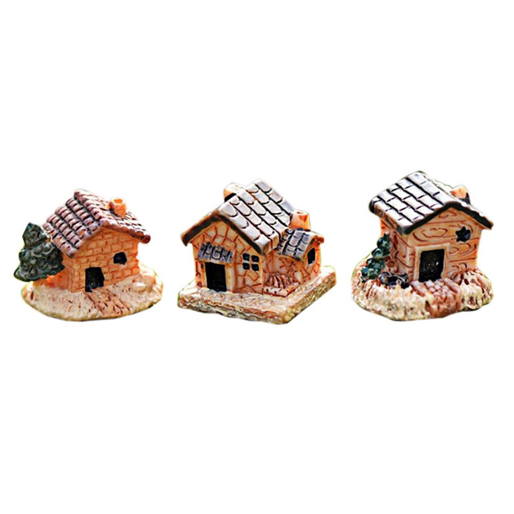 Mini Dollhouse Stone House Resin Decorations For H... – Vicedeal