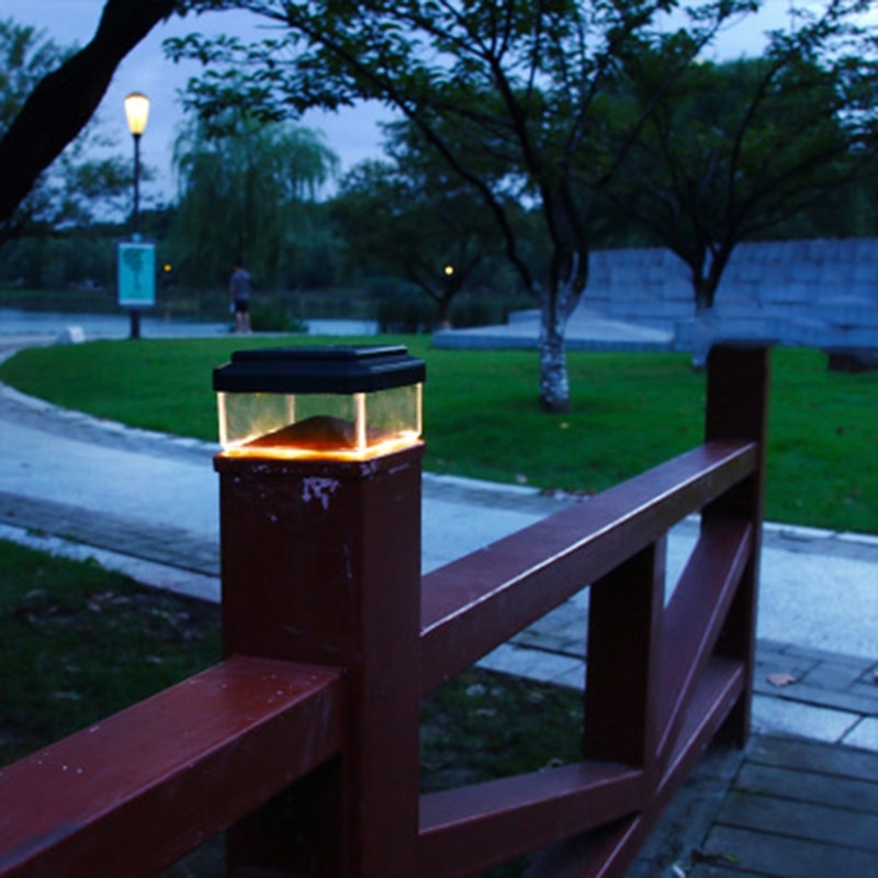 Solar Column Head Light Lamp Door Post Lamp Simple... – Grandado