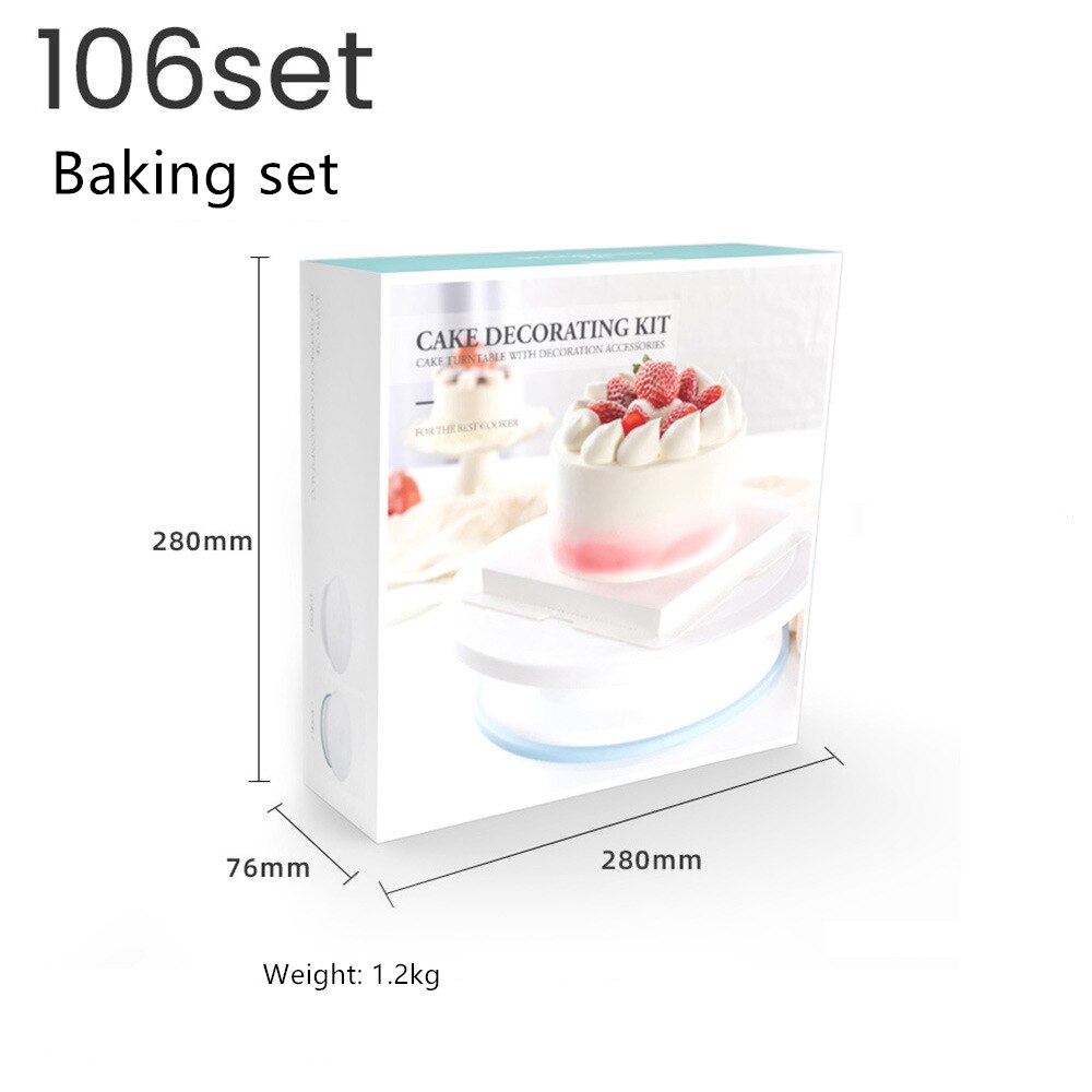 Cake Set 106 Sets Baking Set Diy Baking Tool Icing... – Grandado