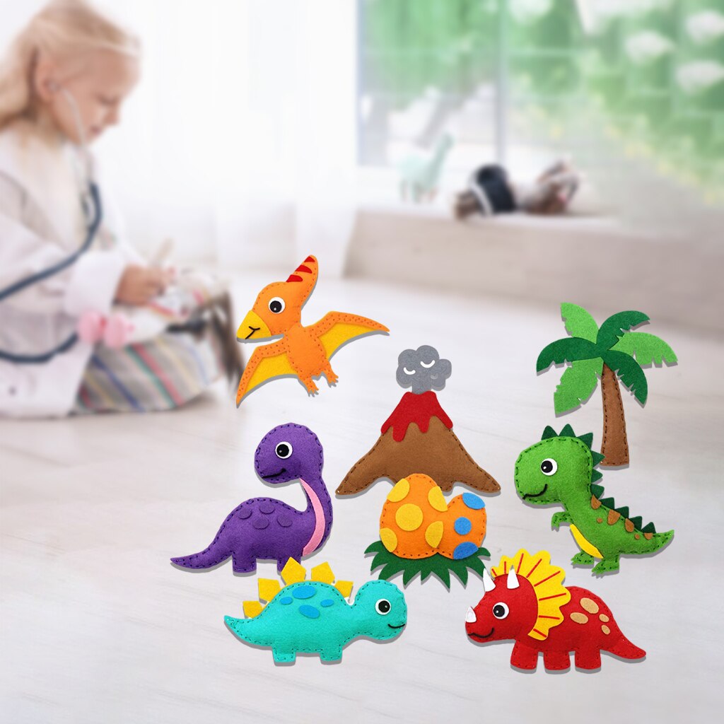 Beginners Cute DIY Sewing Felt Craft Kit Creatures... – Grandado