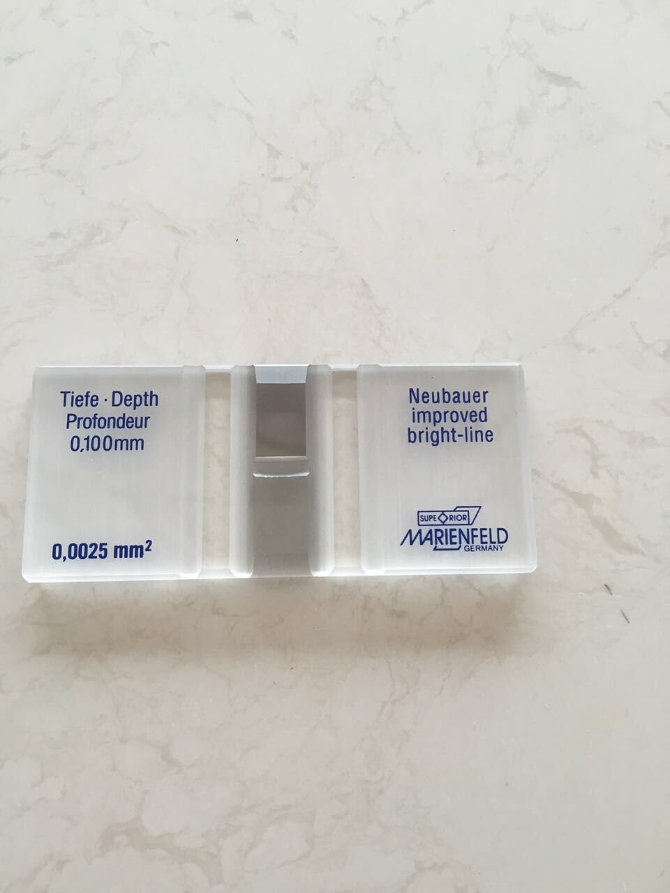 1pcs blood cell counting chamber Hemocytometer wit... – Grandado