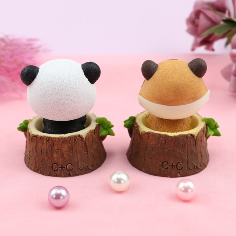 Animal Shake Head Decoration Monkey Tiger Panda Sl... – Grandado
