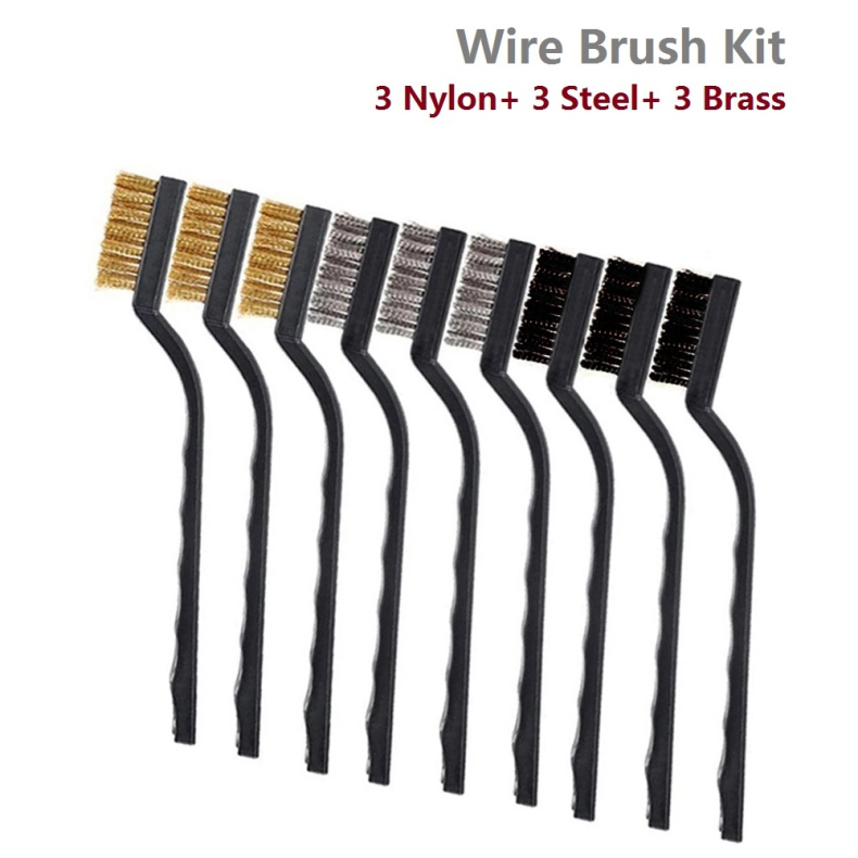 Cleaning Brush Set Stainless Steel Brass Wire Brus... – Grandado