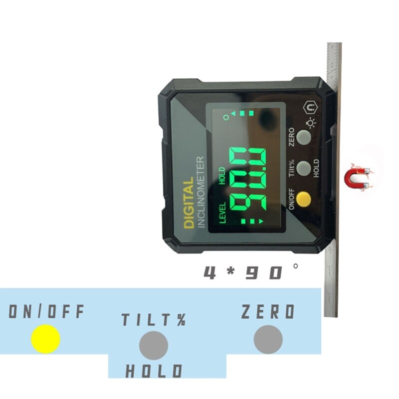 Digital Level Angle Gauge Mini Angle Finder Level ... – Vicedeal