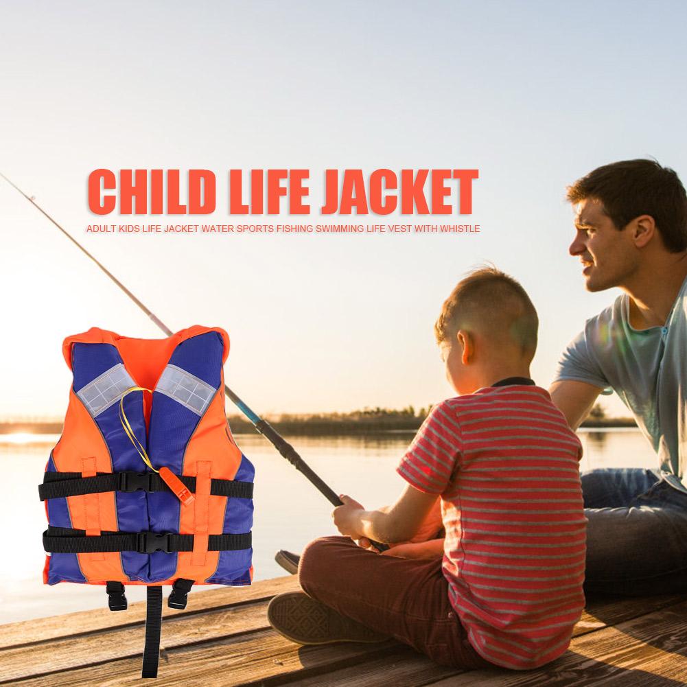 Kids Life-Jacket Aid Vest Kayak Ski Buoyancy Fishi... – Grandado