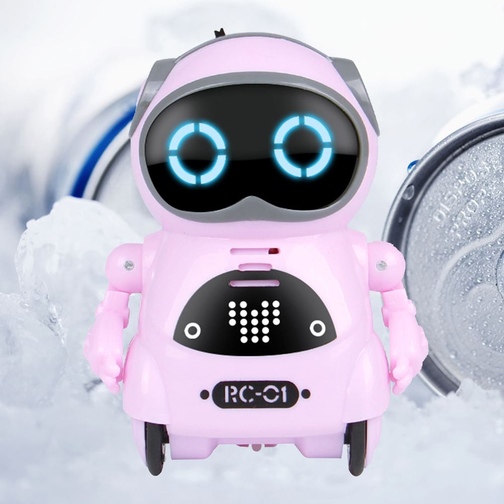 Intelligent Mini RC Robot Toy Talking Sound Contro... – Grandado