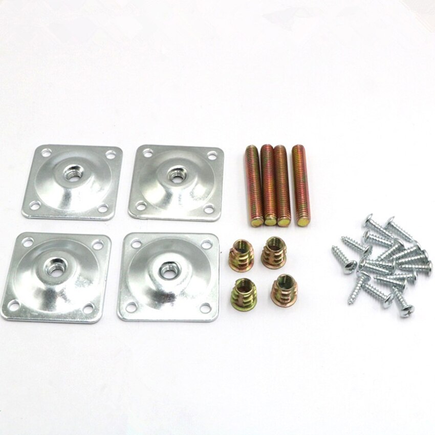 Leg Mounting Plates, Furniture Leg Attachment Plat... – Grandado
