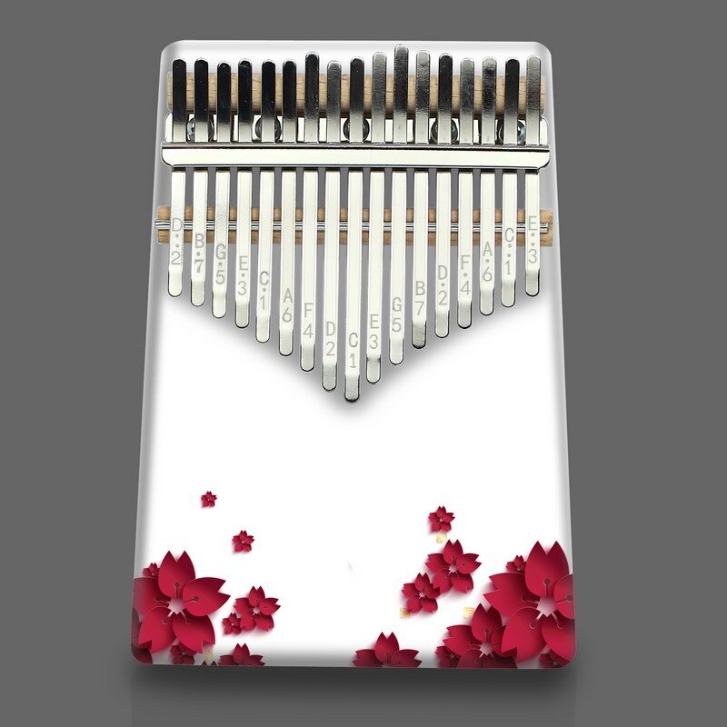 Nice Sound Beginner Finger 17 Tones Kalimba Piano ... – Grandado